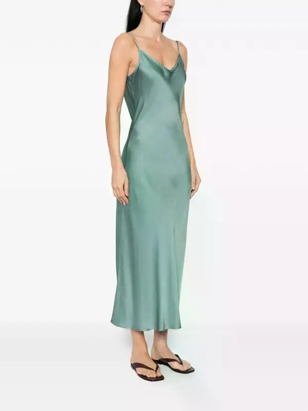 DANIELE FIESOLI V-neck Midi Dress