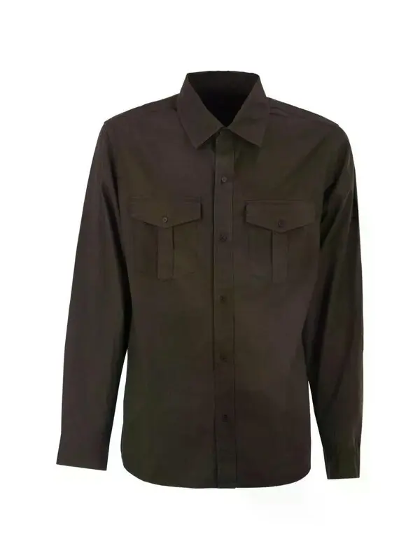 A.p.c. Long-sleeve Shirt - Brown