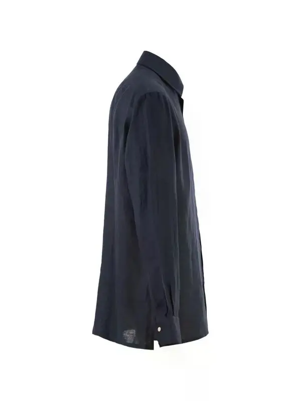 Kiton Linen Shirt - Blue