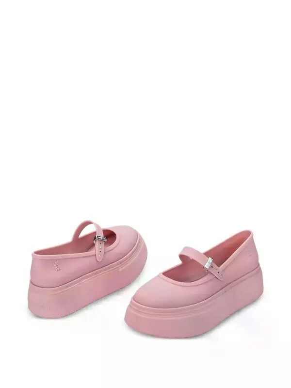 Melissa Soft Ballerina Platform Flats - Pink