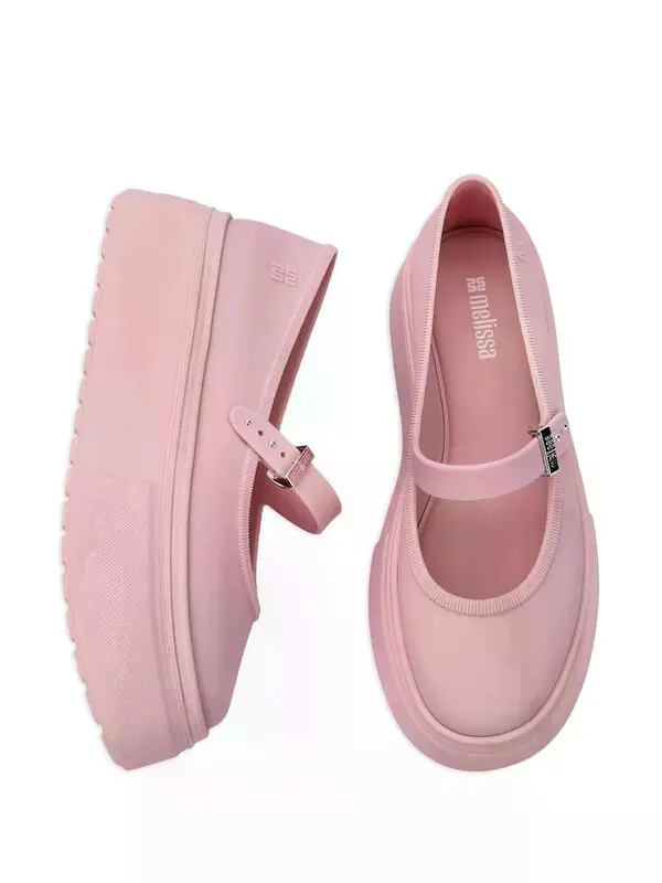 Melissa Soft Ballerina Platform Flats - Pink