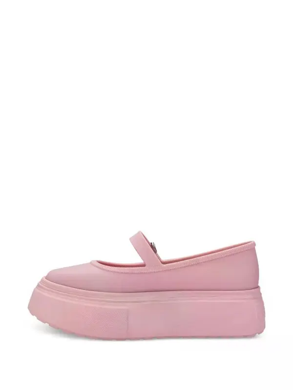 Melissa Soft Ballerina Platform Flats - Pink