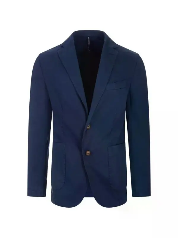 RUSSOCAPRI Oxford Cotton Blazer