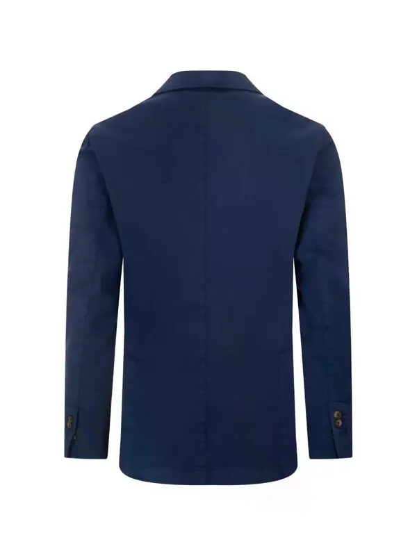 RUSSOCAPRI Oxford Cotton Blazer