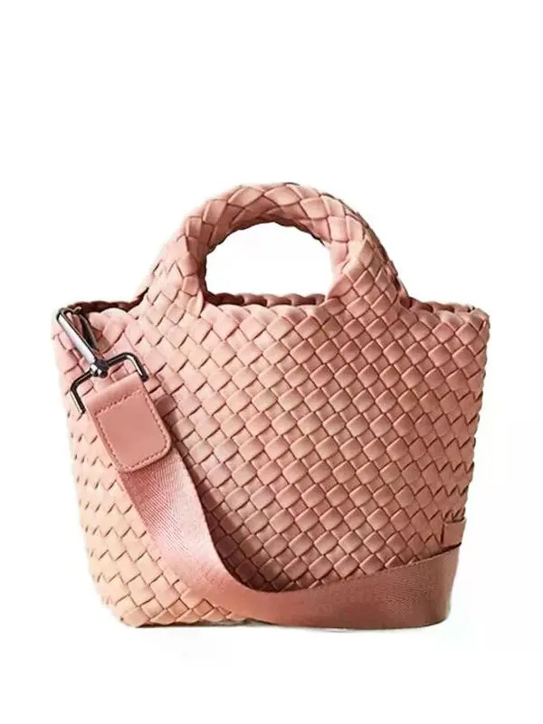 NAGHEDI Petit Woven Tote Bag - Pink