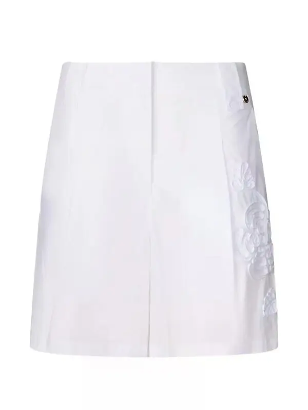 Liu Jo Embroidery Poplin Shorts