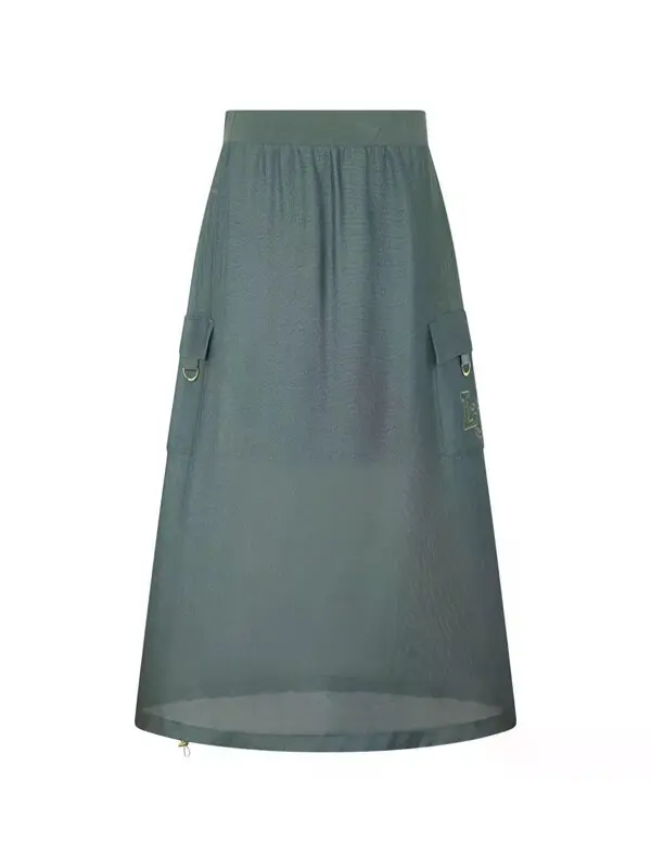 Liu Jo Patch-pocket Maxi Skirt - Green