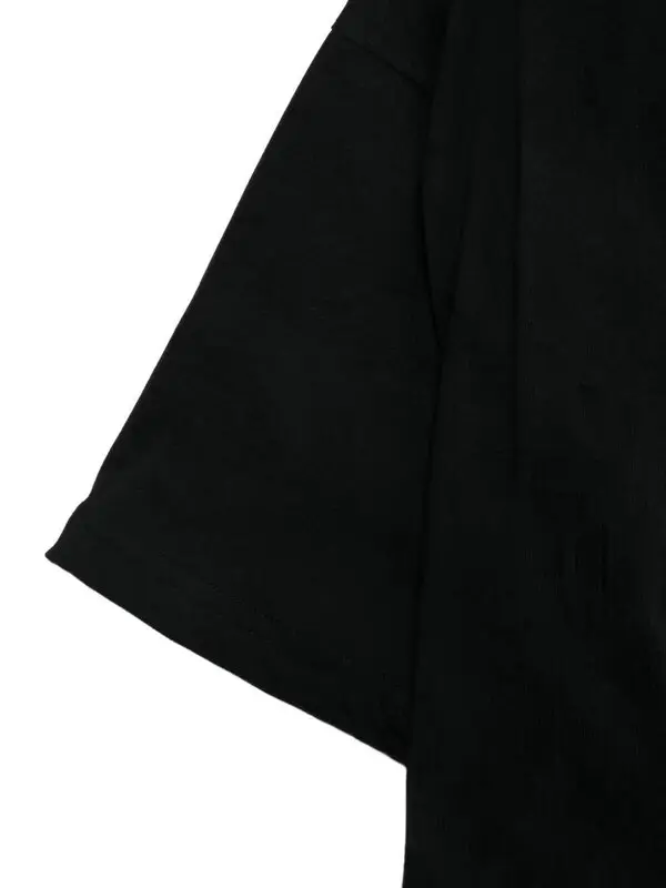 DANIELE FIESOLI V-neck T-shirt - Black