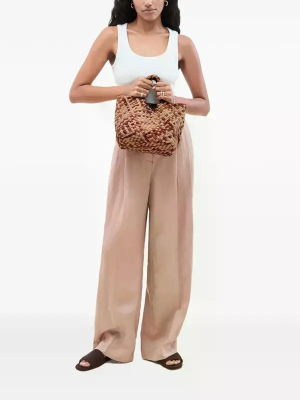 NAGHEDI Small St. Barths Tote Bag - Brown