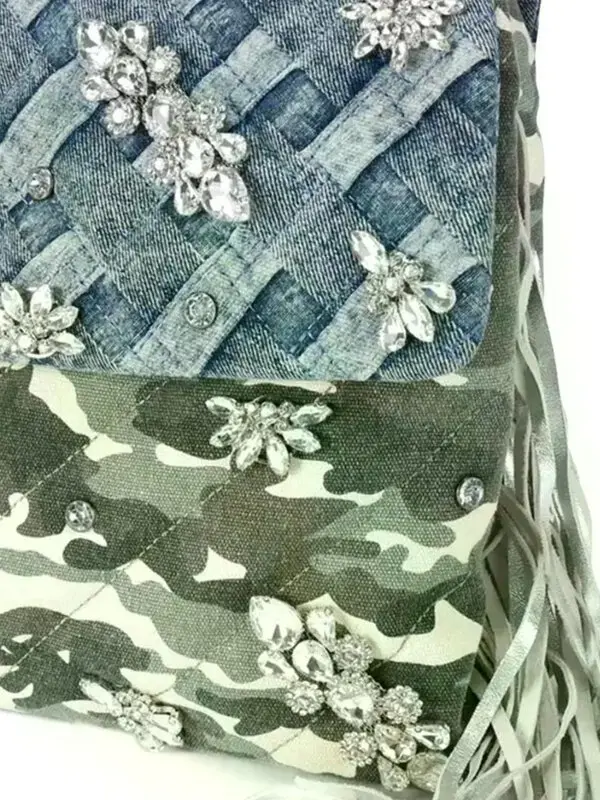 Kurt Geiger Xxl Kensington Crystal-embellished Shoulder Bag