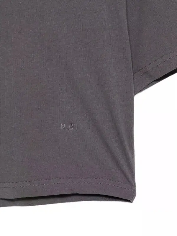 DANIELE FIESOLI V-neck T-shirt - Grey