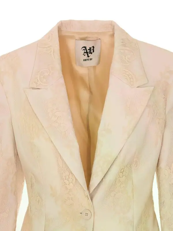 ANIYE BY Lace-embroidery Blazer - Pink