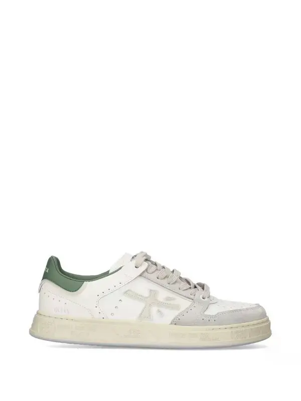 Premiata Quinn Applique Sneakers - Neutrals