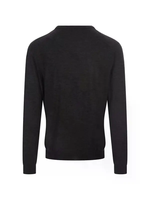 Fedeli Argentina Crew-neck Sweater - Black