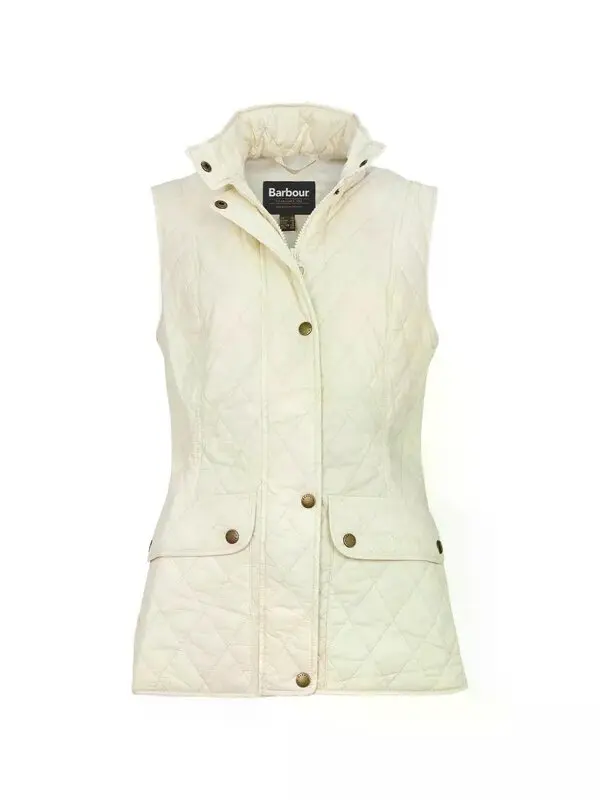 Barbour Otterburn Quilted Gilet - White