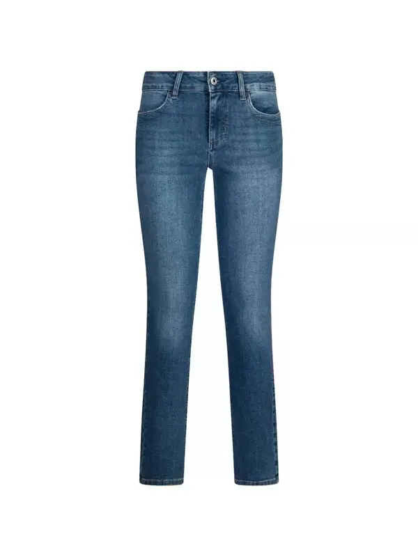 Liu Jo Skinny Jeans With Zip Pockets - Blue