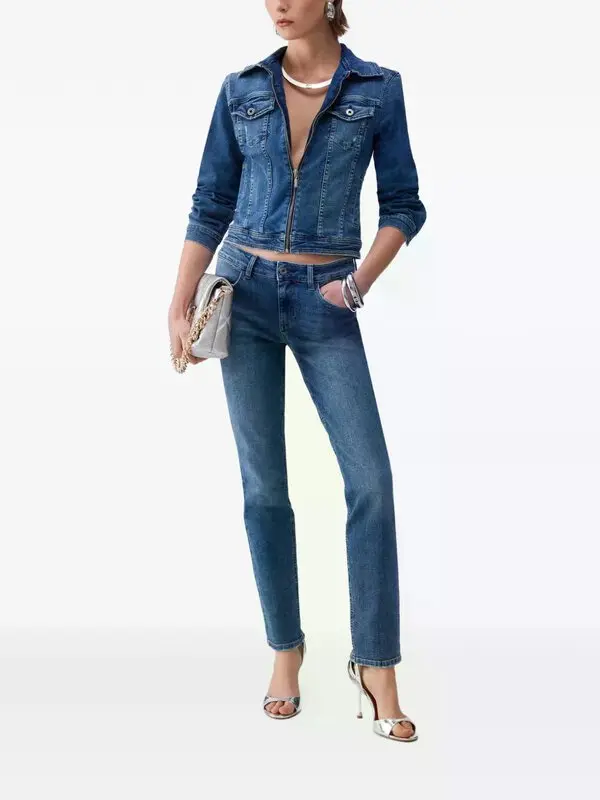 Liu Jo Skinny Jeans With Zip Pockets