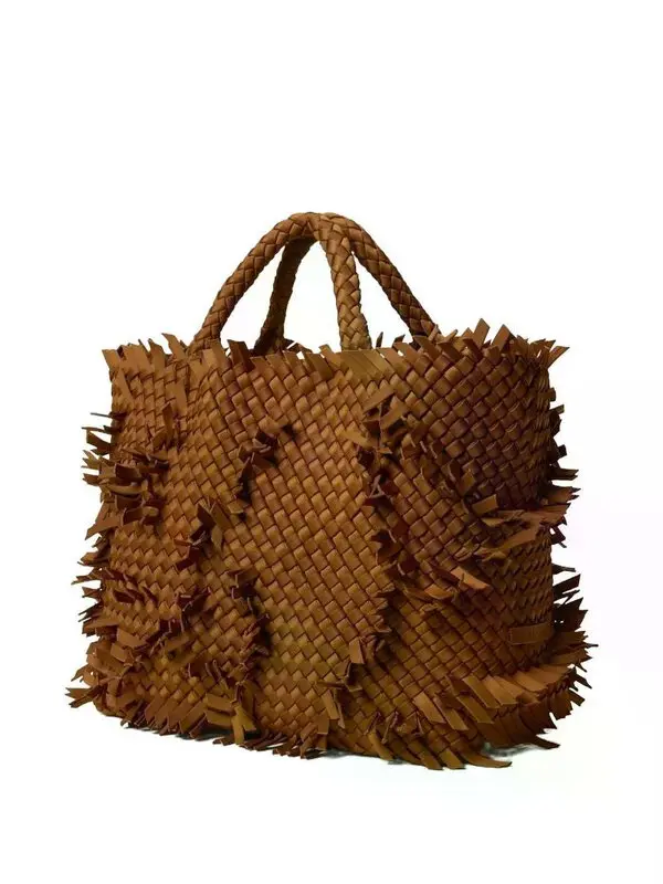 NAGHEDI St. Barths Woven Tote - Brown