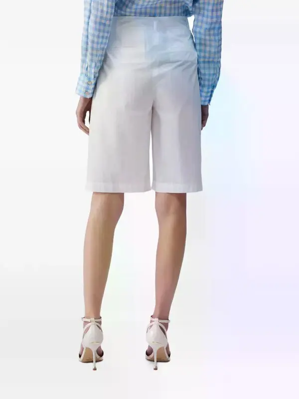 Liu Jo Poplin Bermuda Shorts
