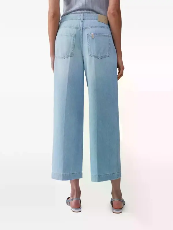 Liu Jo Flared Cropped Jeans