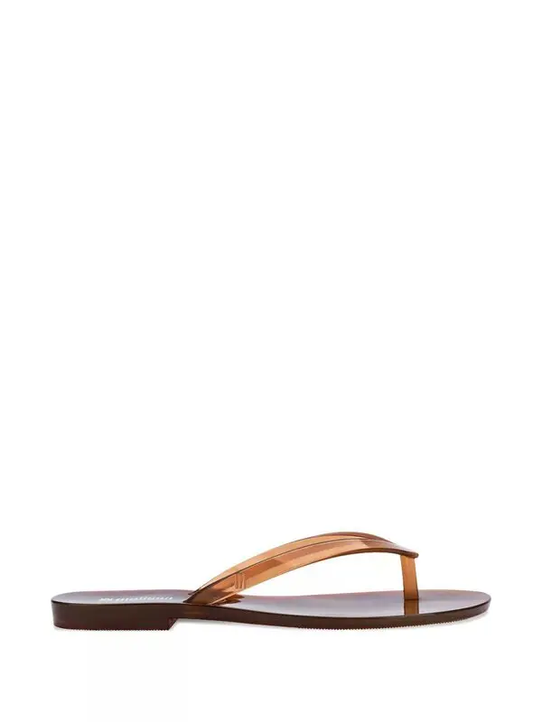 Melissa Harmonic Jelly Flip-flops - Brown