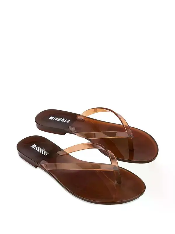 Melissa Harmonic Jelly Flip-flops - Brown