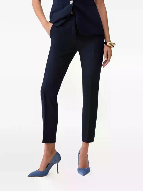 Liu Jo Slim-fit Cigarette Trousers - Blue