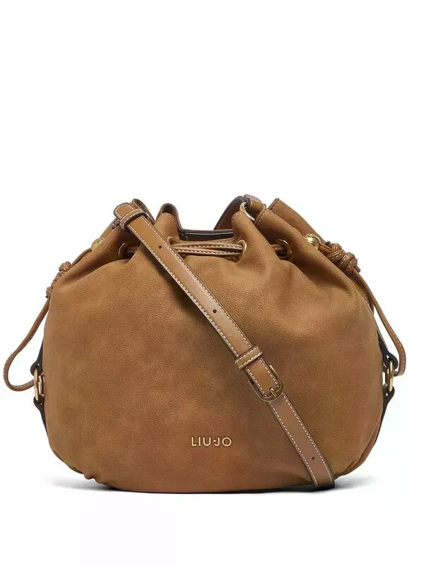Liu Jo Medium Drawstring Cross Body Bag - Brown