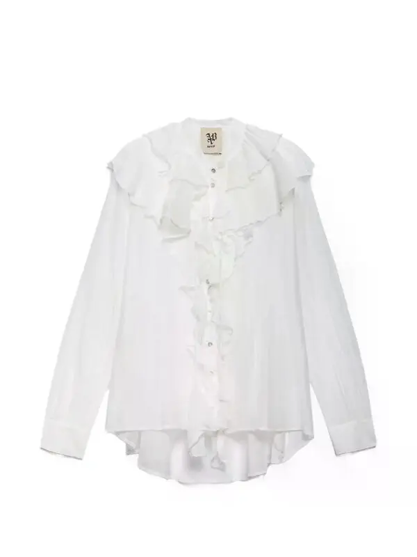 ANIYE BY Carmen Ruffled Top - White