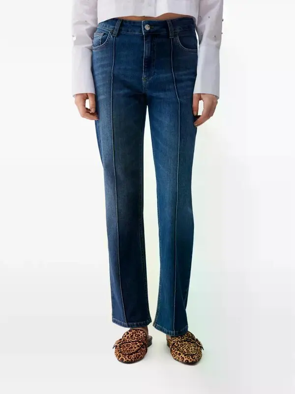 Liu Jo High-rise Straight Jeans - Blue