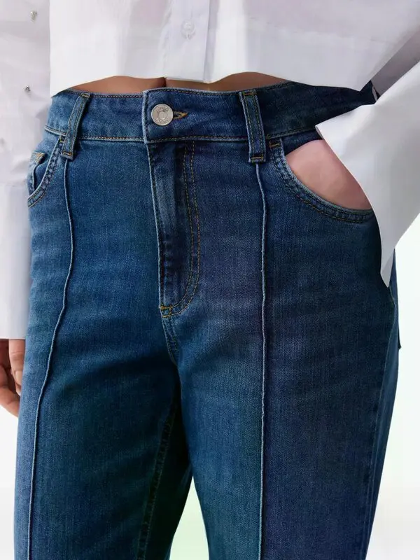 Liu Jo High-rise Straight Jeans - Blue
