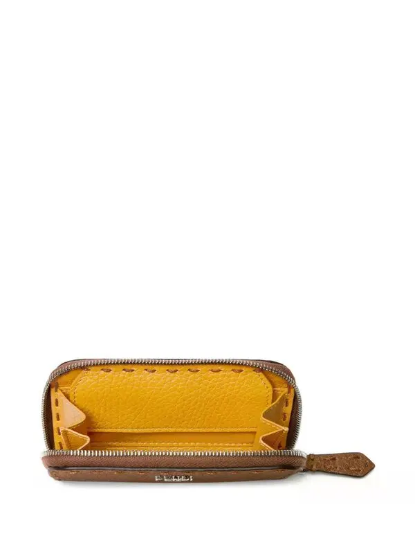 Fendi Selleria Zip Trim Wallet
