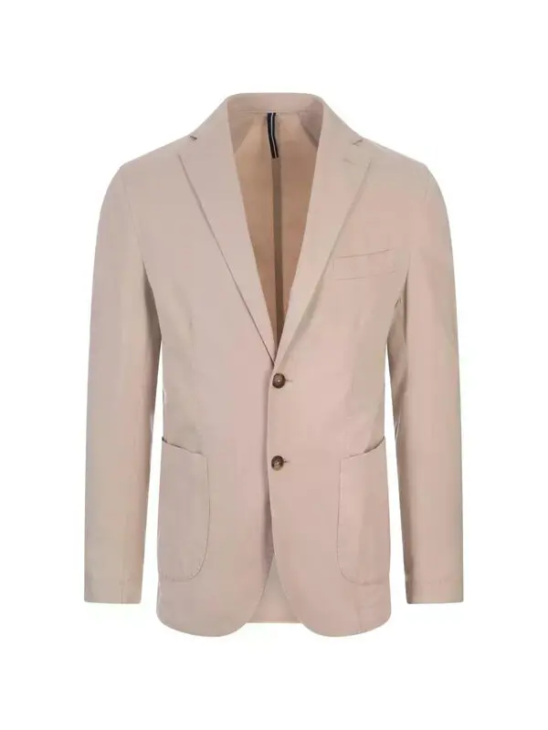 RUSSOCAPRI Oxford Single-breasted Blazer