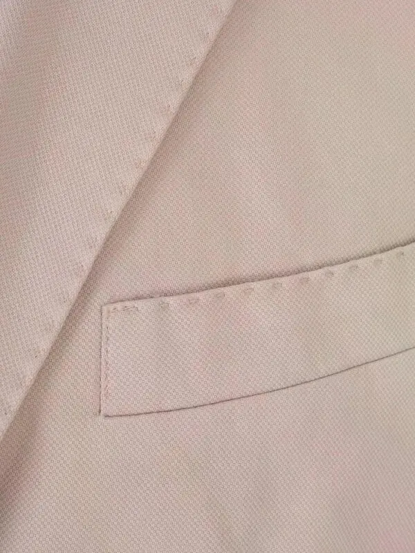 RUSSOCAPRI Oxford Single-breasted Blazer