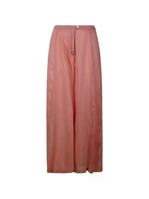 FORTE_FORTE Elasticated Palazzo Pants - Pink
