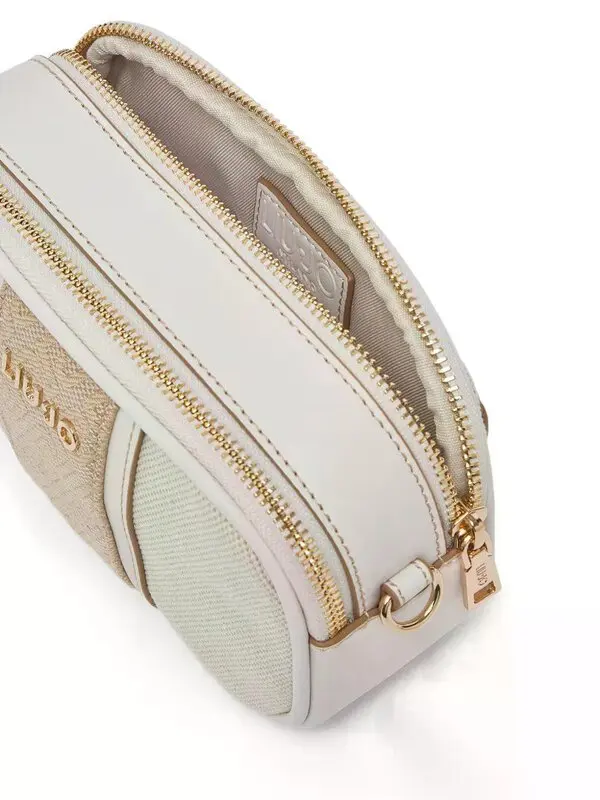 Liu Jo Small Crossbody Bag With Jacquard Insert