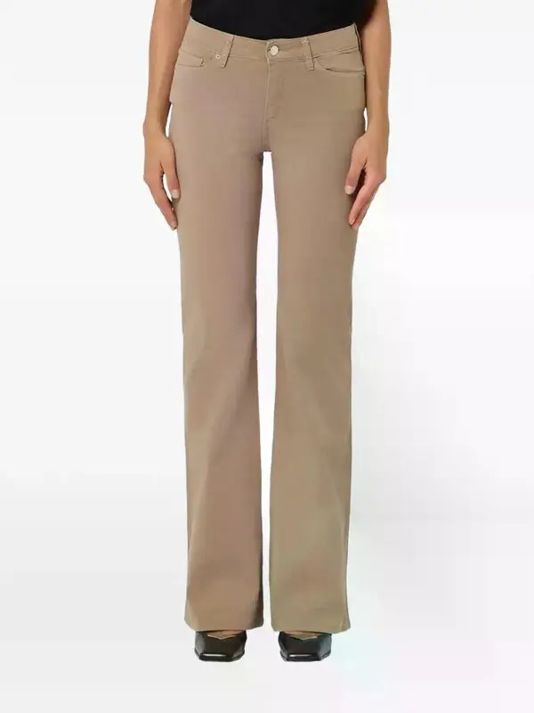 Armani Exchange Flared Leg Jeans - Neutrals