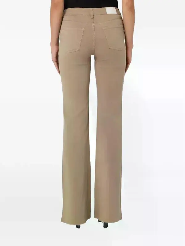 Armani Exchange Flared Leg Jeans - Neutrals