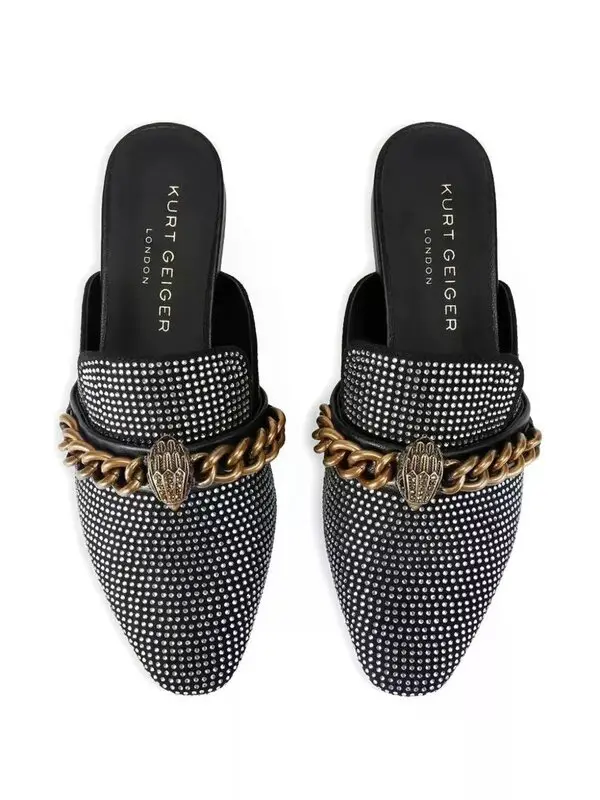 Kurt Geiger Chelsea Chain-embellished Mules