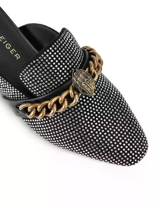 Kurt Geiger Chelsea Chain-embellished Mules