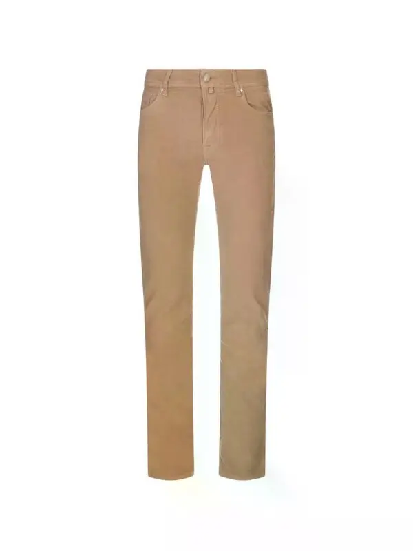 Jacob Cohen Bard Belt-loops Trousers - Brown