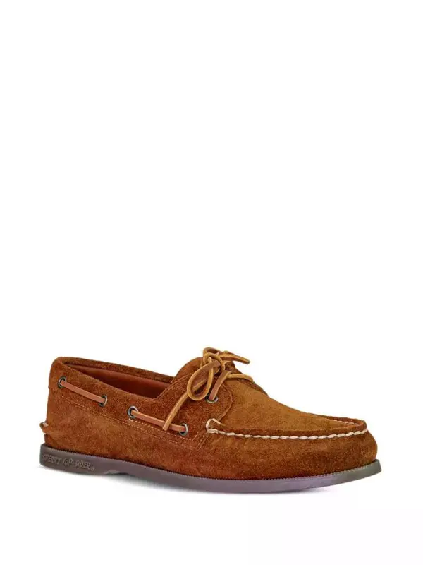 Sperry Suede Boat Shoes - Brown