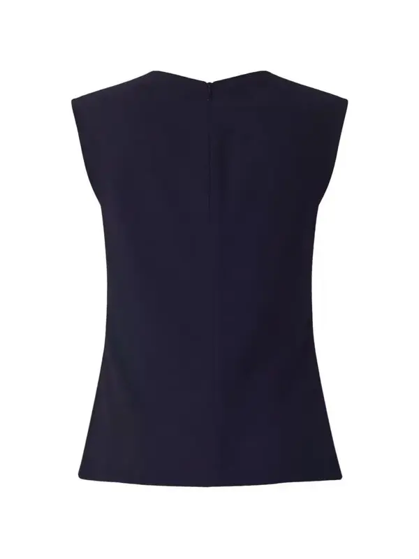 Liviana Conti Knot-detail Blouse - Blue