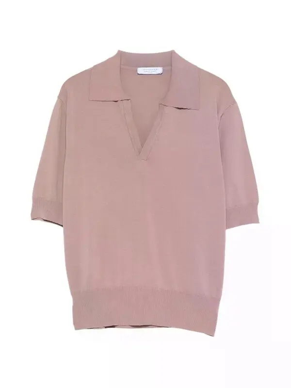 DANIELE FIESOLI V-neck T-shirt - Pink