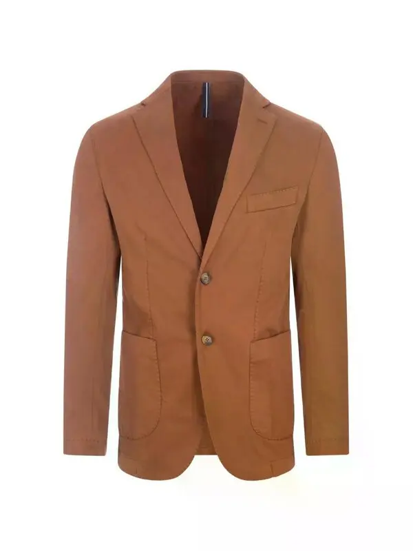 RUSSOCAPRI Oxford Cotton Blazer