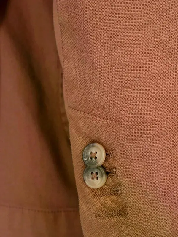 RUSSOCAPRI Oxford Cotton Blazer