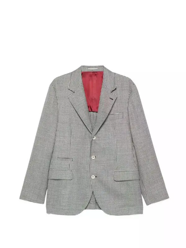 Brunello Cucinelli Houndstooth Blazer