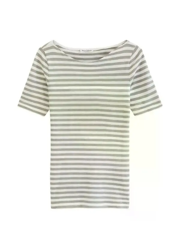 Marc O'polo Striped Short-sleeve T-shirt - White