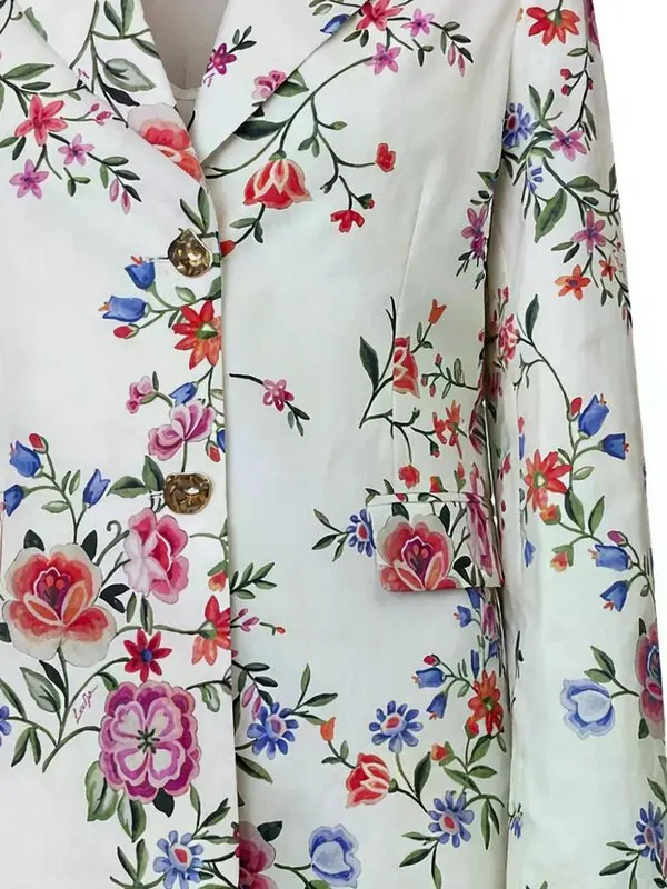 Liu Jo Floral Print Blazer