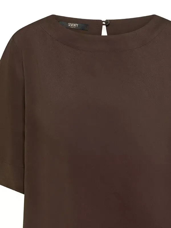 Seventy Crewneck Half-sleeved T-shirt